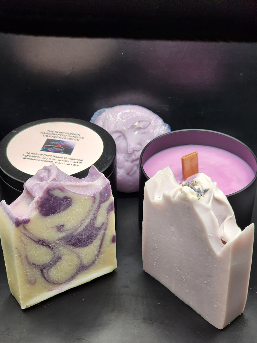 Lavender Hurdle Candle – The Soap Runner